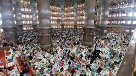 Wapres Maruf Amin Dan Jusuf Kalla Salat Idulfitri Di Masjid Istiqlal