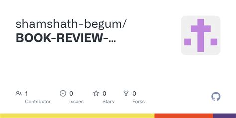 GitHub Shamshath Begum BOOK REVIEW THIRUKKURAL