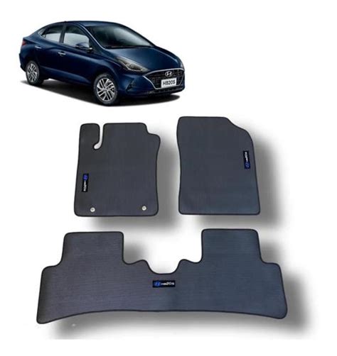 Tapete Borracha Hb20S Sedan Traseiro Inteiriço 2012 A 2021 Luminar