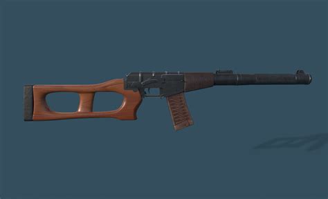 ArtStation - Винтовка Снайперская Специальная (ВСС винторез)