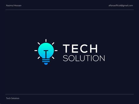 Tech Solution Logo Design Behance
