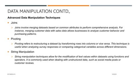 DataManipulationTimeSeriesHandling Asdfadsfas PPT