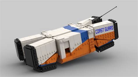 Lego Moc Coast Guard Rescue Vehicle By Futurismlego Rebrickable