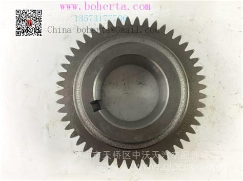 12js200t 1701051中间轴四挡齿轮（49齿）陕汽，豪沃，华菱自卸车图片【高清大图】 汽配人网