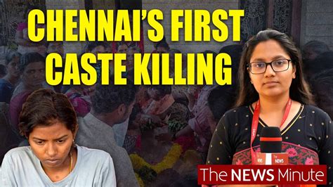 Dalit Youth Killed By Five Men In Chennai Caste Killing