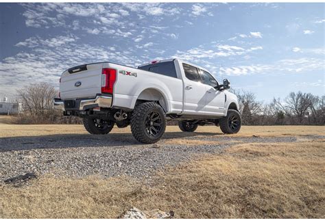 2019 Ford F250 Fuel Siege Gun Metal Wheel Pros
