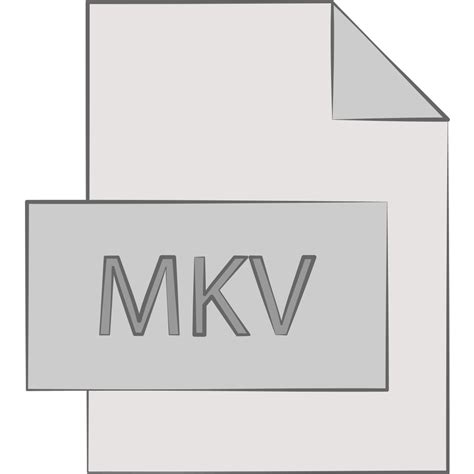 Files Matroska Mkv Video Icon Download On Iconfinder