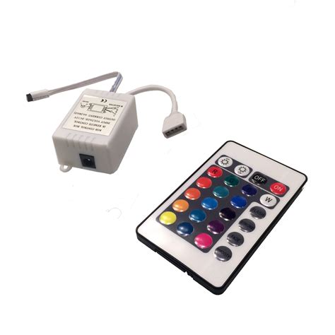 699 Rgb Led 5050 Controller With Remote 12v Tinkersphere