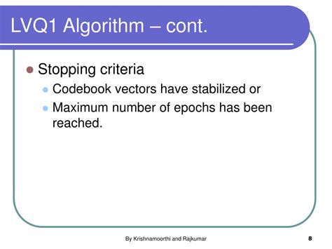 Ppt Lvq Algorithms Powerpoint Presentation Free Download Id1385074