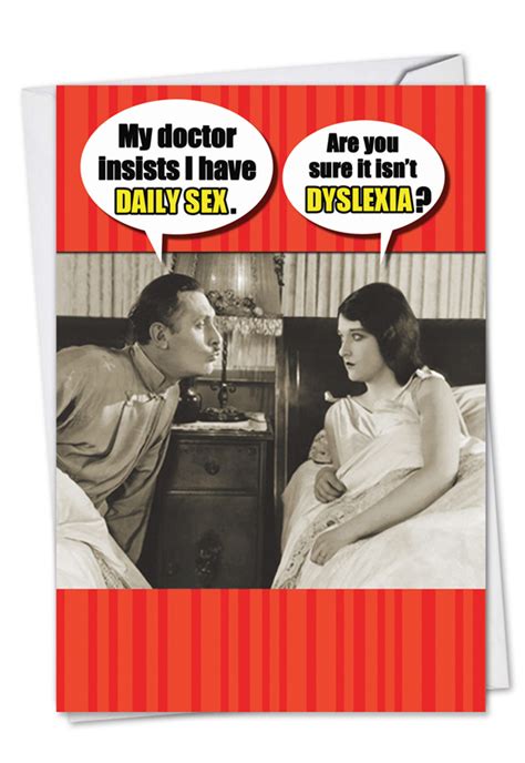 Daily Sex Valentine S Day Funny Paper Greeting Card