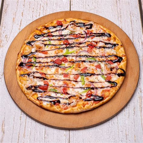 Premium Photo Pizza With Salami And Cheese