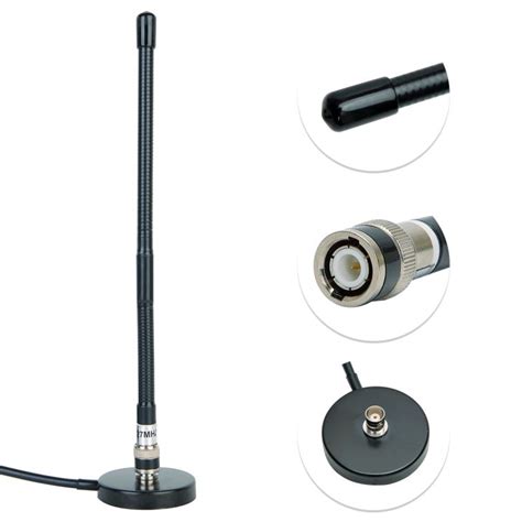 Cb Antenna 27mhz Soft Whip Magnetic Base For Midland Uniden Maxon