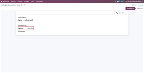 How To Configure Hubspot Odoo Connector In Odoo 16