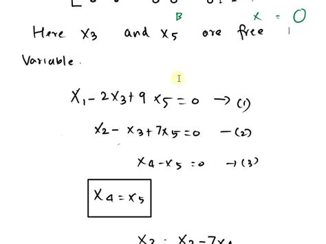 SOLVED 1 8 Points Consider The Following Linear System With
