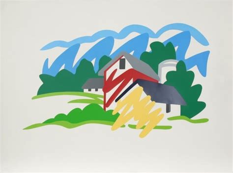 House And Barn In The Distance By Tom Wesselmann On Artnet
