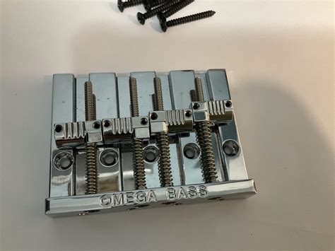 Sold Omega Bass Bridge Badass Ii Clone Pre Grooved Saddles