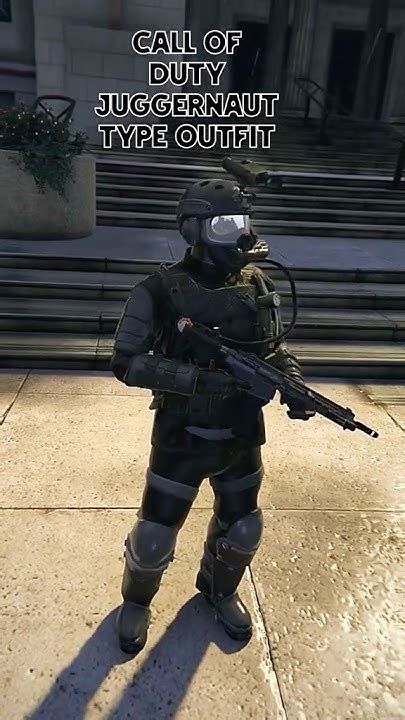 Call Or Duty Juggernaut Outfit Type Gta 5 Online Outfit Outfits Gta