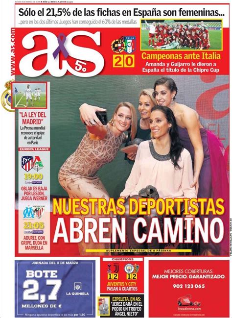 Irati Vidal On Twitter Al Diario AS No Se Le Ocurre Mejor Forma De