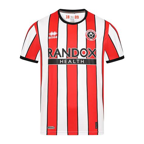 2022 2023 Sheffield United Home Soccer Jersey Team Soccer Jerseys
