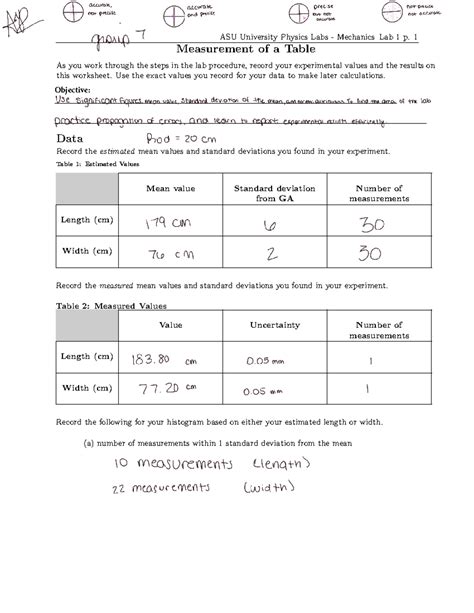 Lab Measurement Activity At Alden Ortiz Blog