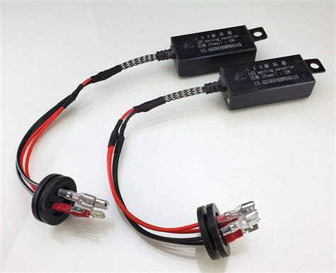 Universal Spade Resistor Decoder Canceller For LED Or HID Bulbs CanBus Plug Play Car LED