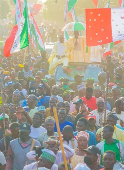 Jigawa State Pdp Governorship Rally In Kiyawa Lg Pictures Politics