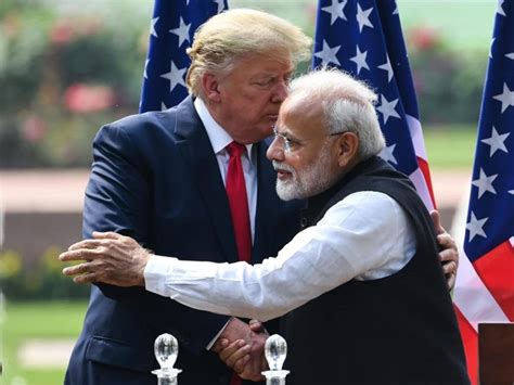 Donald Trump Praises Modi Says Doing A Terrific Job Jswtvtv R