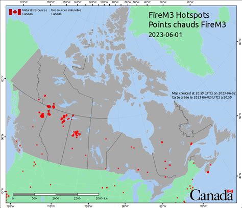 Les Feux De Forêt En Juin 2023 Au Québec En Cartes Et En Chiffres Le