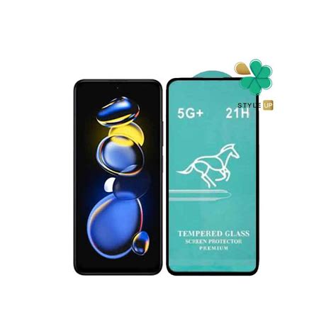 گلس فول 5G گوشی شیائومی Xiaomi Redmi Note 11T Pro Swift Horse استایل آپ