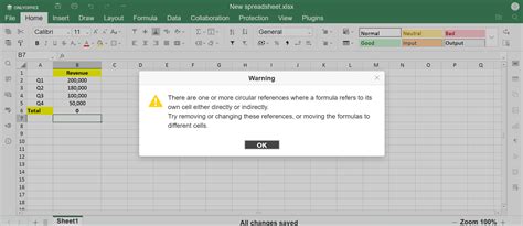 Circular References And Iterative Calculation A Short Guide