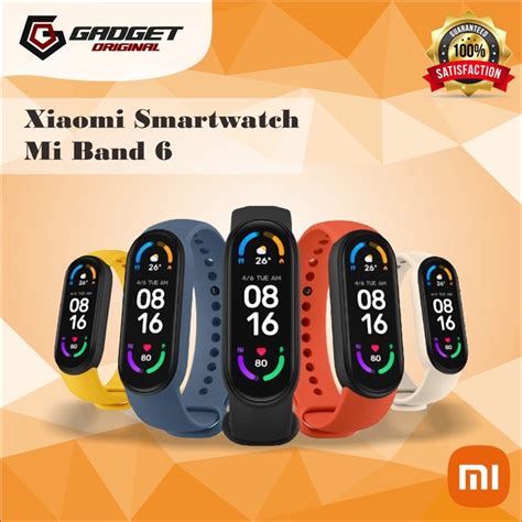 Jual Xiaomi Miband Smart Band Mi Band Amoled Original Gelang Tangan Pintar Indonesia Shopee