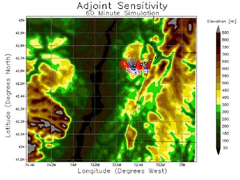 A Horizontal Cross Section Of Adjoint Sensitivity For A 60 Minute Download Scientific Diagram