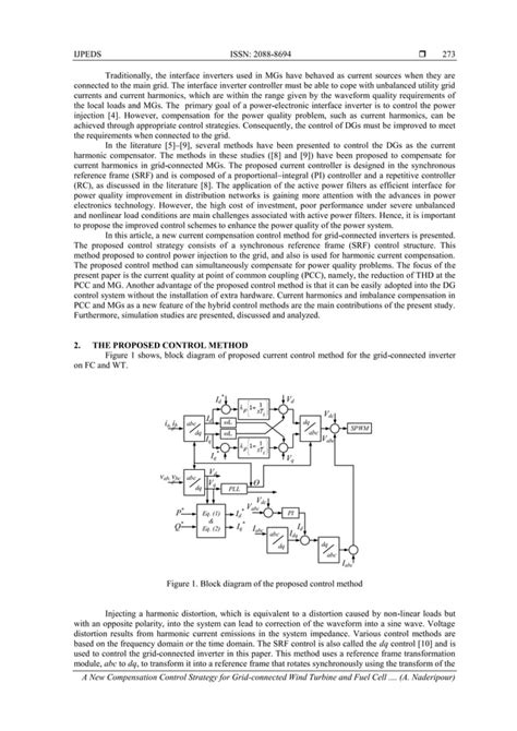 A New Compensation Control Strategy For Grid Connected Wind Turbine And Fuel Cell Inverters In A
