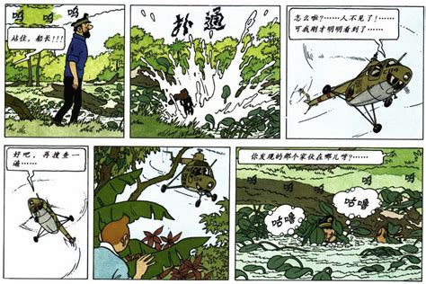 《丁丁历险记》之《丁丁与丛林战士》创作背景及故事细节盘点 哔哩哔哩