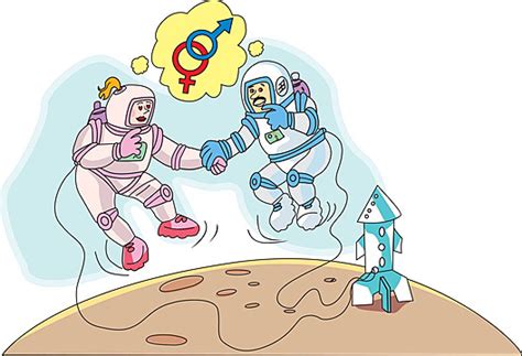 Babe And Girl Floating In The Space Graphic Floating Solar System Vector Graphic Floating