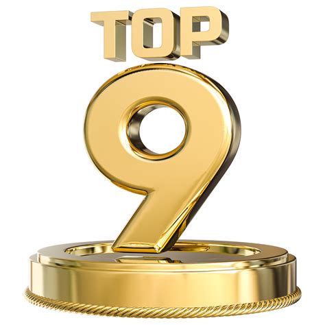 Top 9 3d Render 24346184 Png