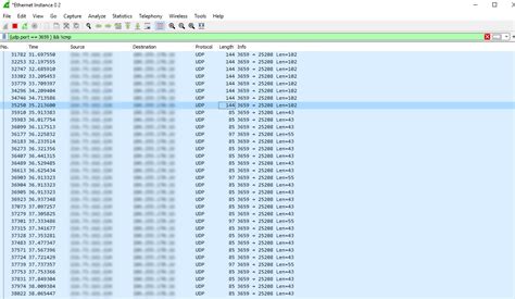 Python 3x Udp Listening Server Doesnt Detect The Traffic Needed But