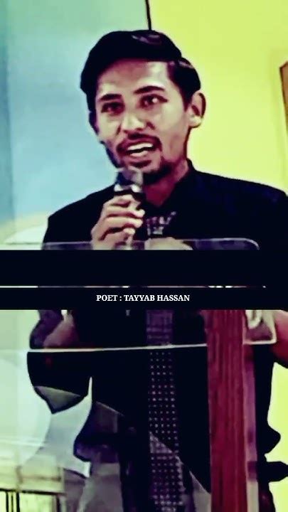 Tayyab Hassan Tayyab Poetry Love Poetry Status Whatsapp Status