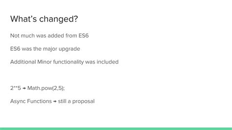 Introduction To Ecmascript Es Ppt