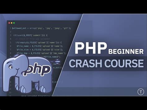 free video php for beginners crash course from traversy media class central