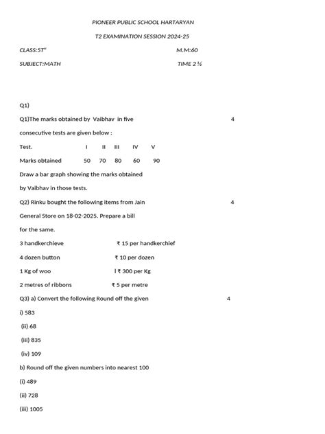 5th Math Pdf Circle Analytic Geometry