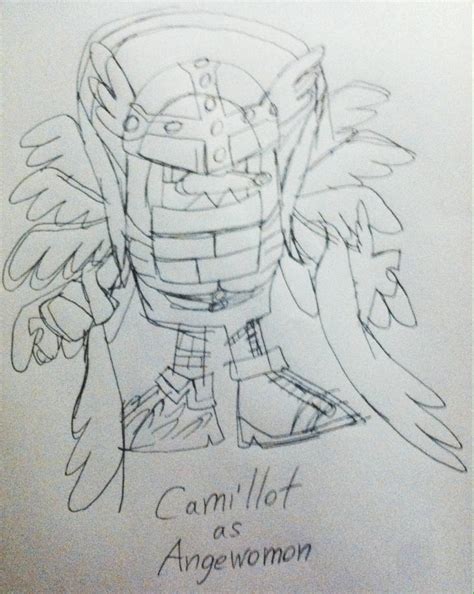 Mixels X Digimon Camillot As Angewomon By Princess Josie Riki On Deviantart