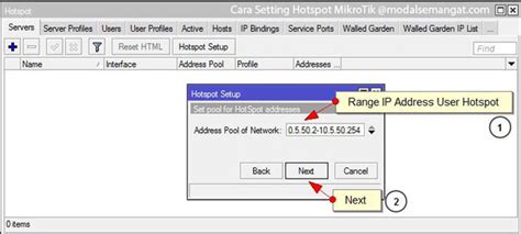 Cara Setting Hotspot Mikrotik ~ Teknik Komputer Dan Jaringan