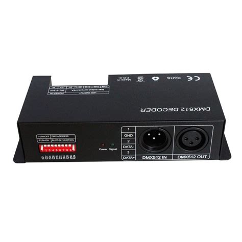 Ch Dc V Rgbw Dmx Decoder Led Regler Rgb Grandado