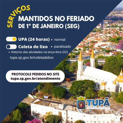 Prefeitura de Tupã decreta ponto facultativo na terça feira Tupã é minha cidade G