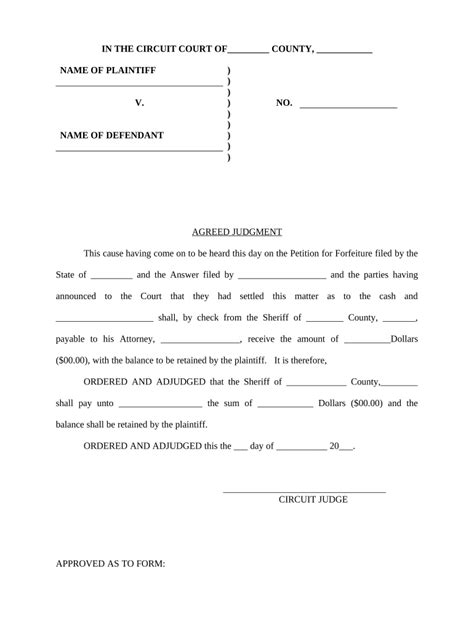 Agreed Judgment Texas Fill Out And Sign Online Dochub