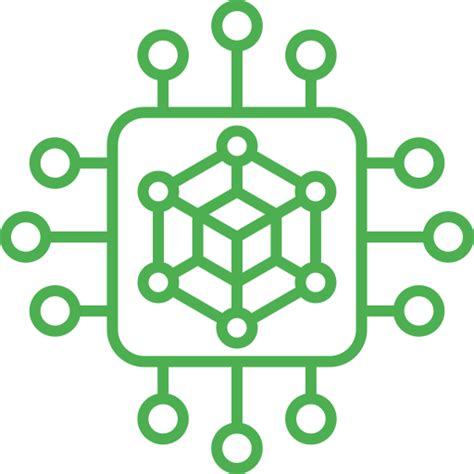 Quantum Computing Generic Color Outline Icon