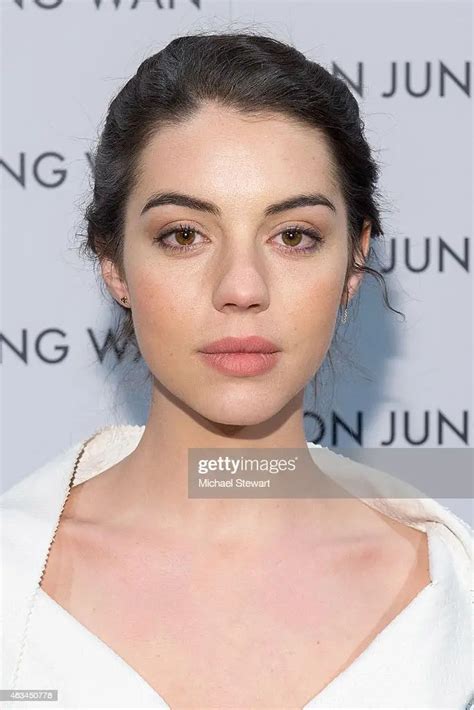 Actress Adelaide Kane Attends The Son Jung Wan Show During In Adelaide Kane Without
