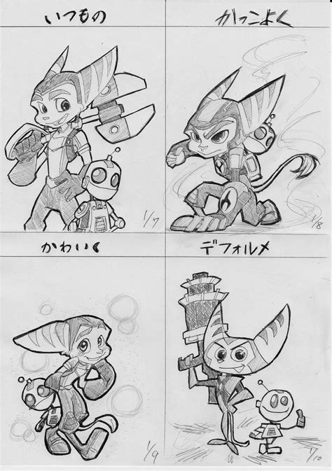 Ratchet Clank By Airbax On Deviantart