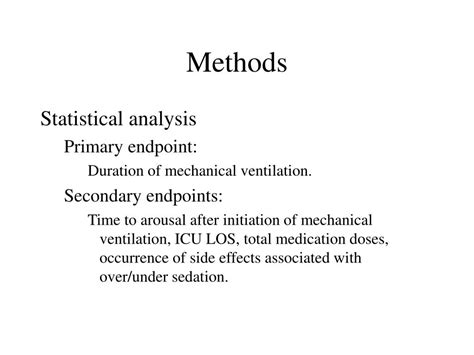 Ppt Sedation Algorithm In Critically Ill Patients Without Acute Brain